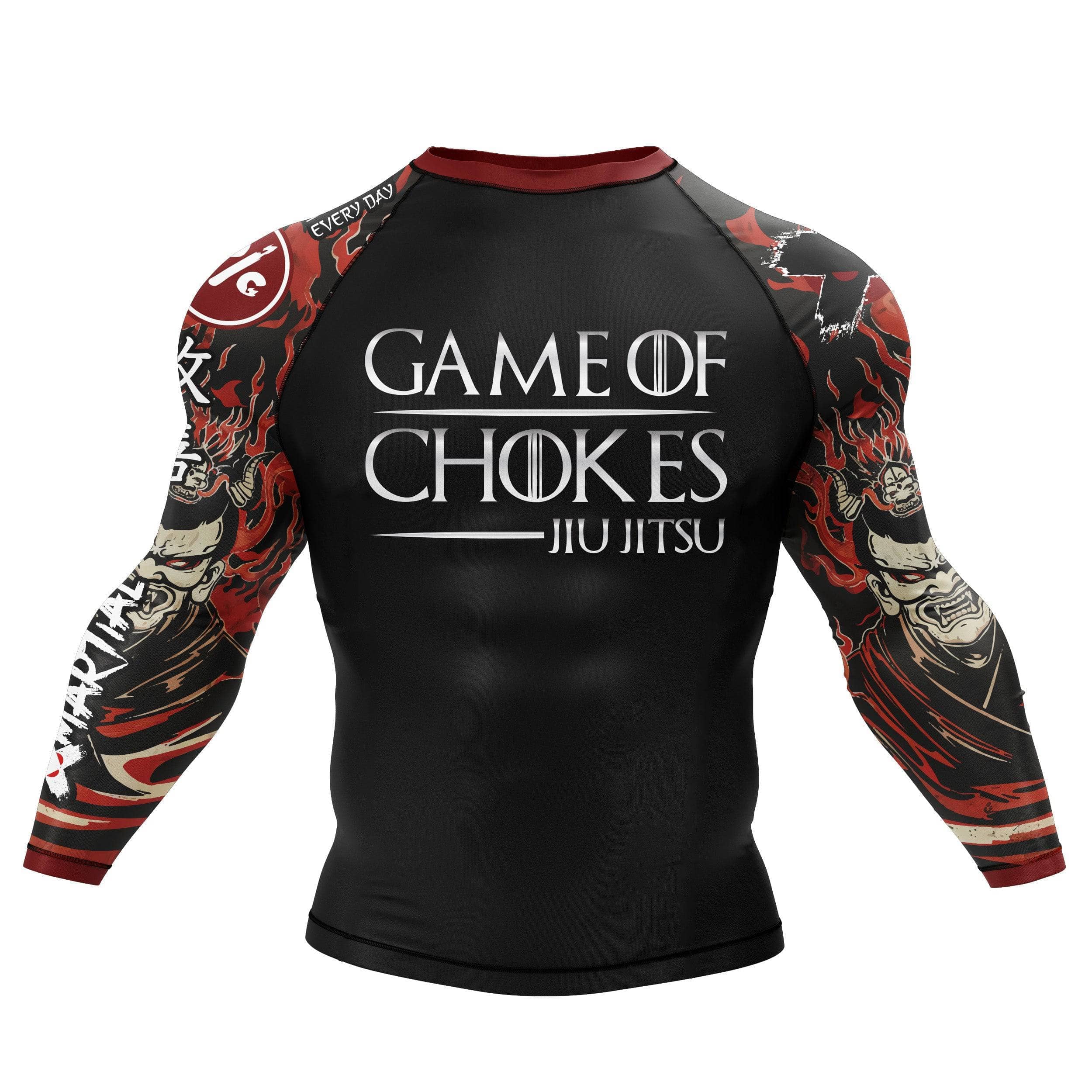 Game of Chokes BJJ Rash Guard - XMARTIAL