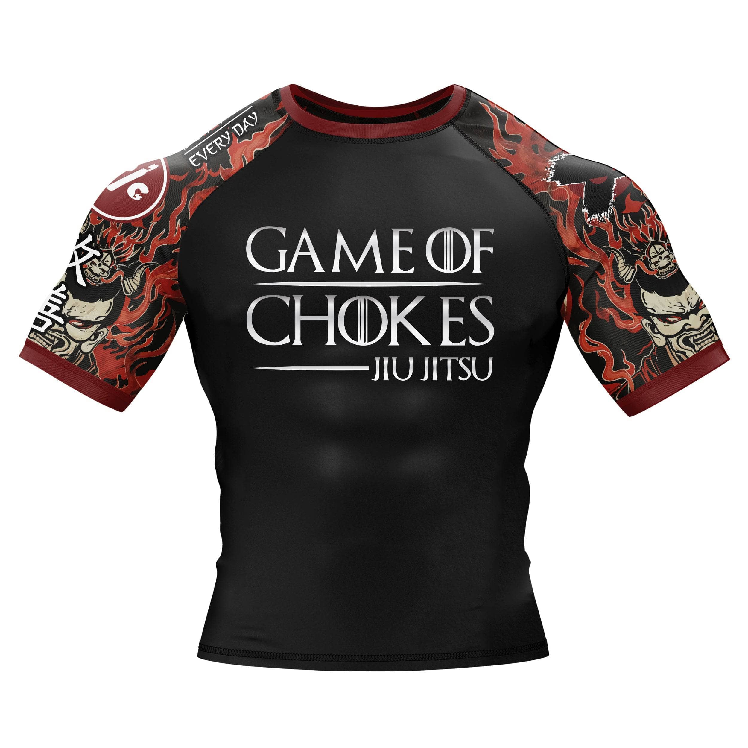 Game of Chokes BJJ Rash Guard - XMARTIAL