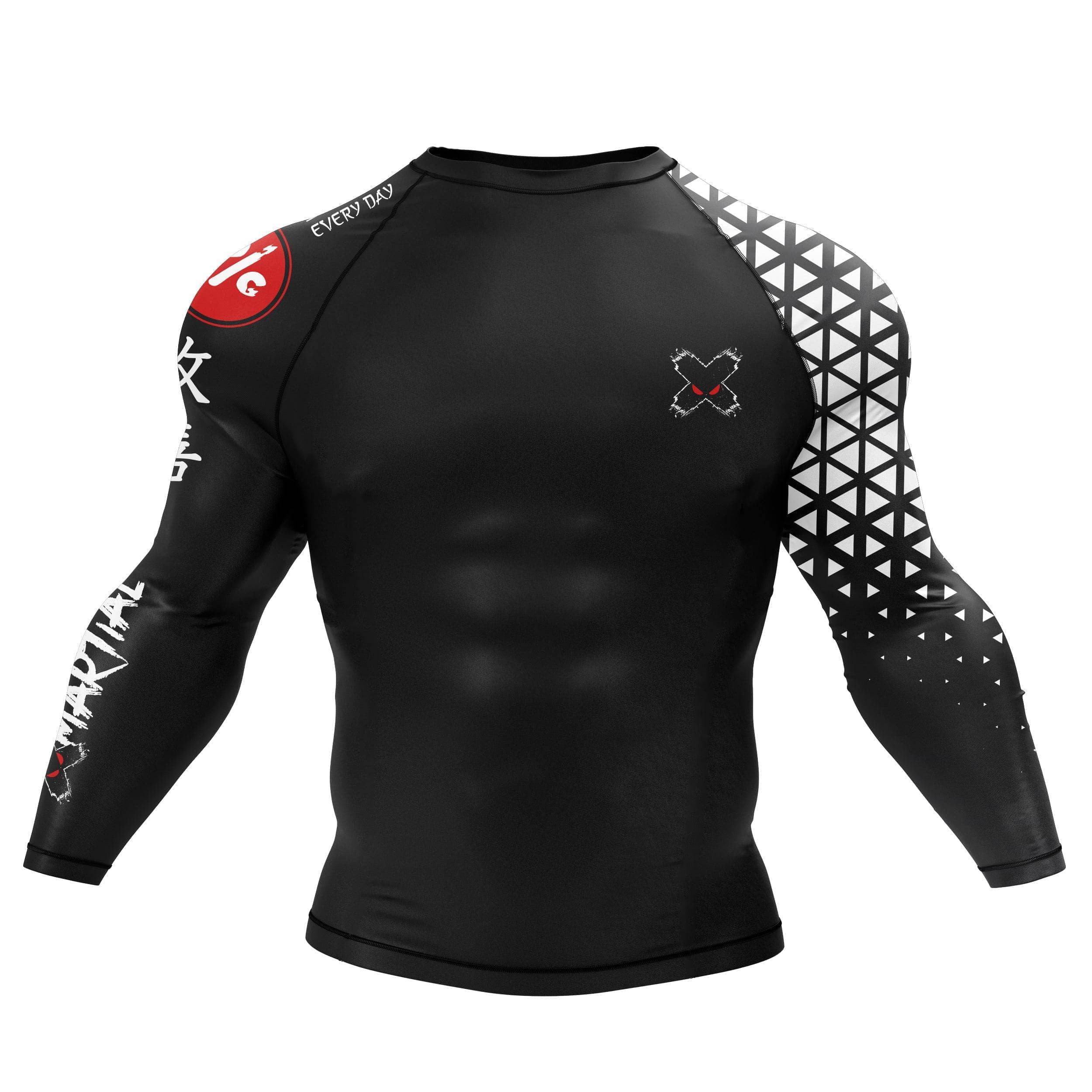 Grappler Rank BJJ Rash Guard - XMARTIAL