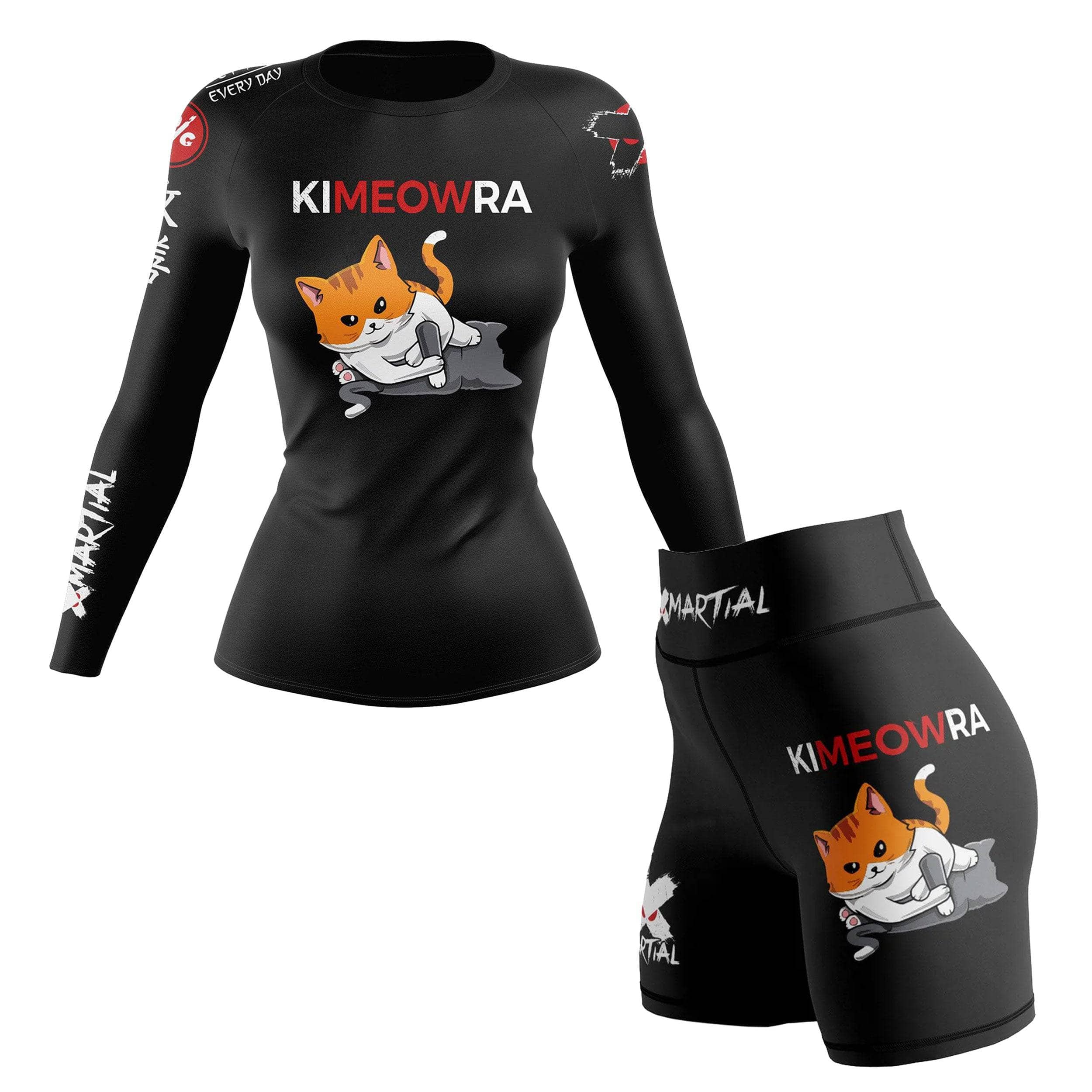 Kimeowra Women's BJJ Rash Guard - XMARTIAL