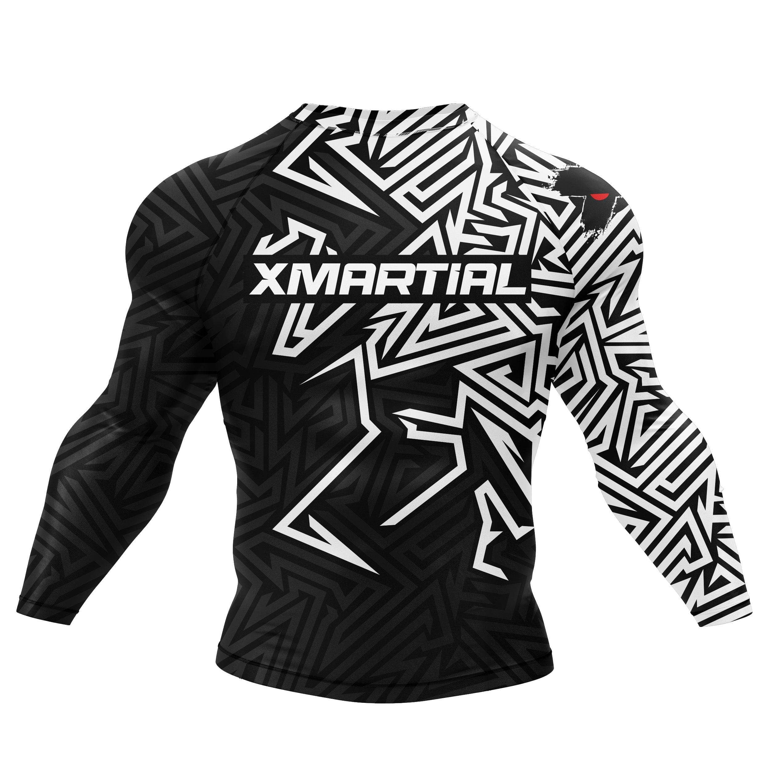 Maze Rank BJJ Rash Guard - XMARTIAL