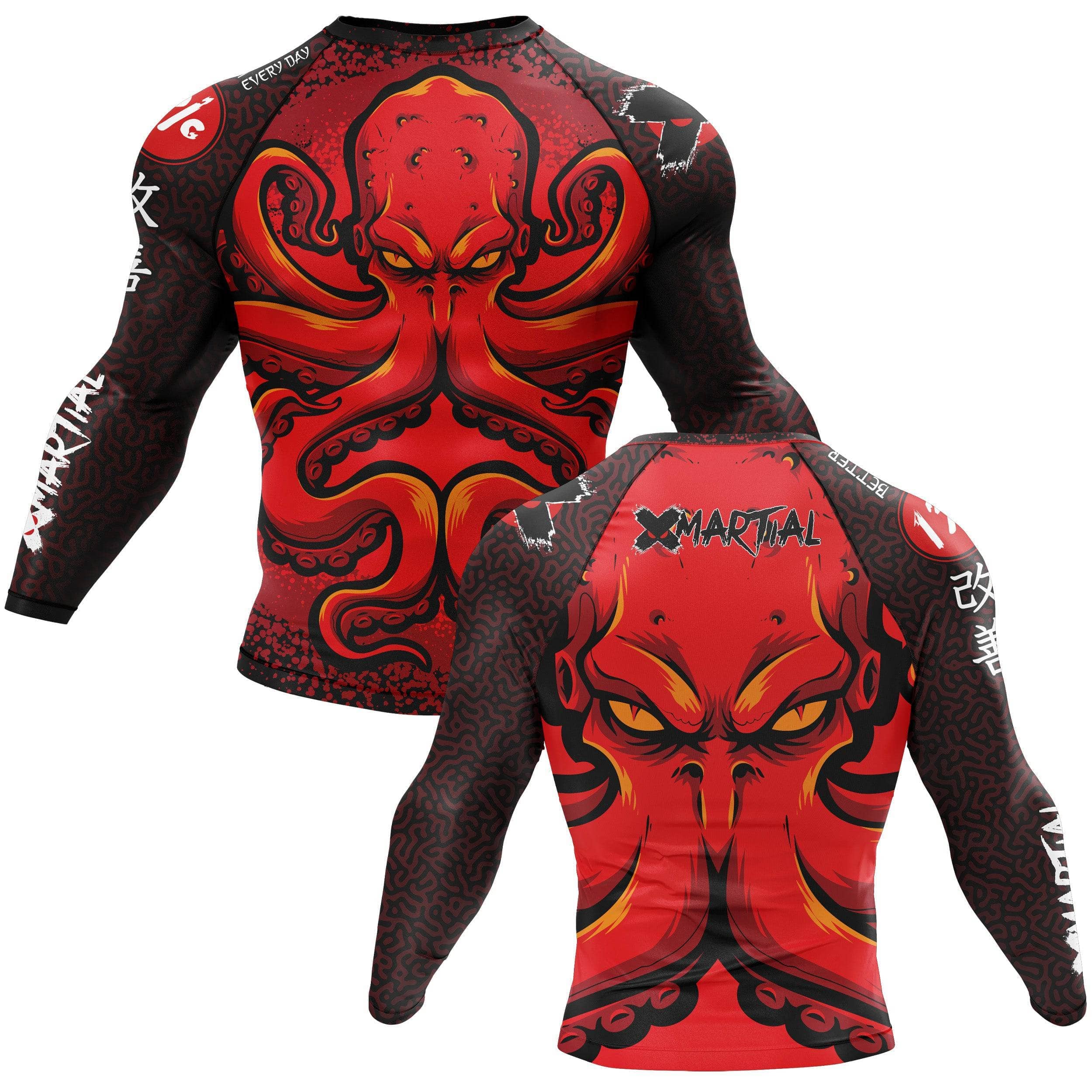 Octopus BJJ Rash Guard - XMARTIAL