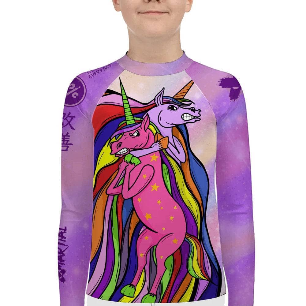 Unichoke Kids BJJ Rash Guard - XMARTIAL