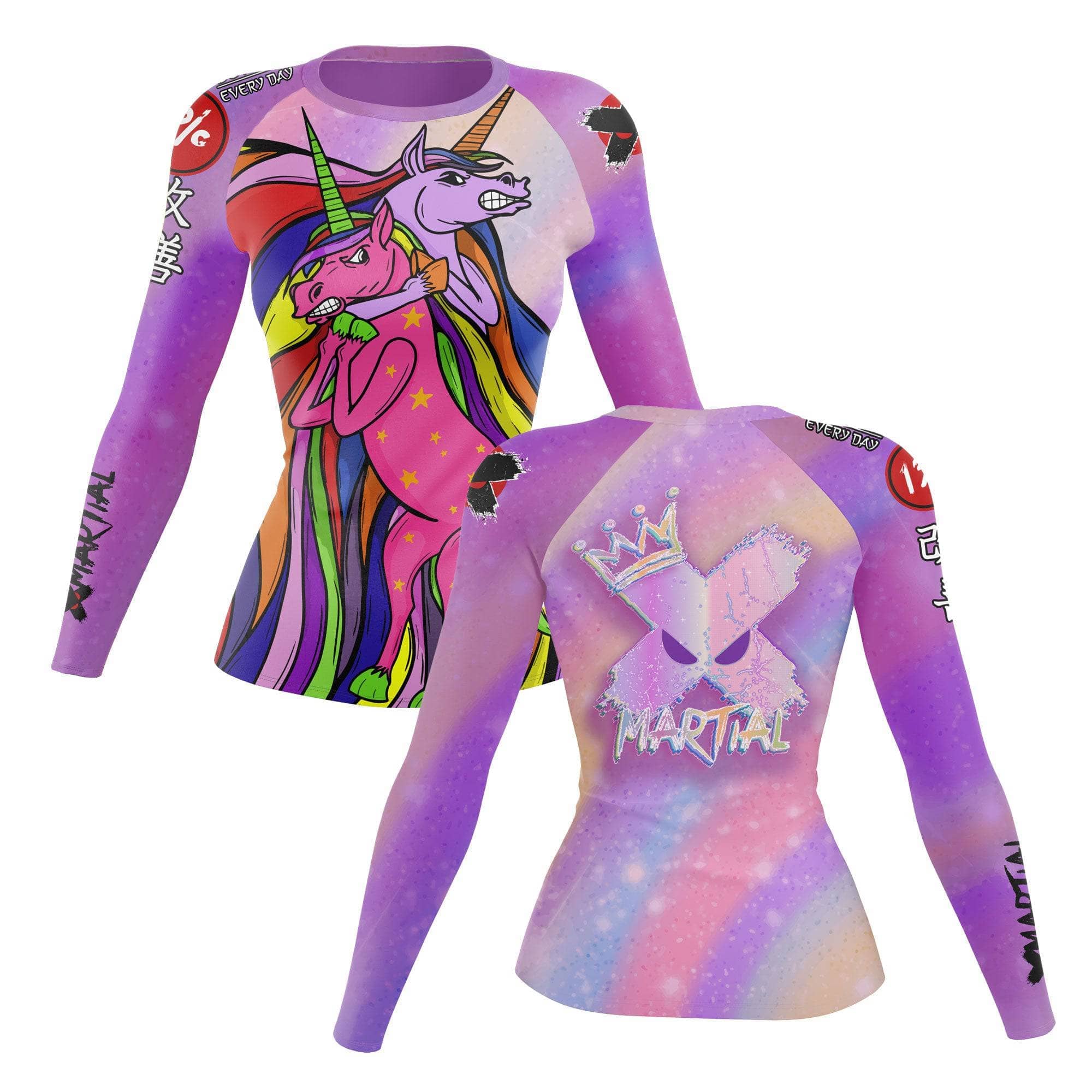 Unichoke Women's BJJ Rash Guard - XMARTIAL