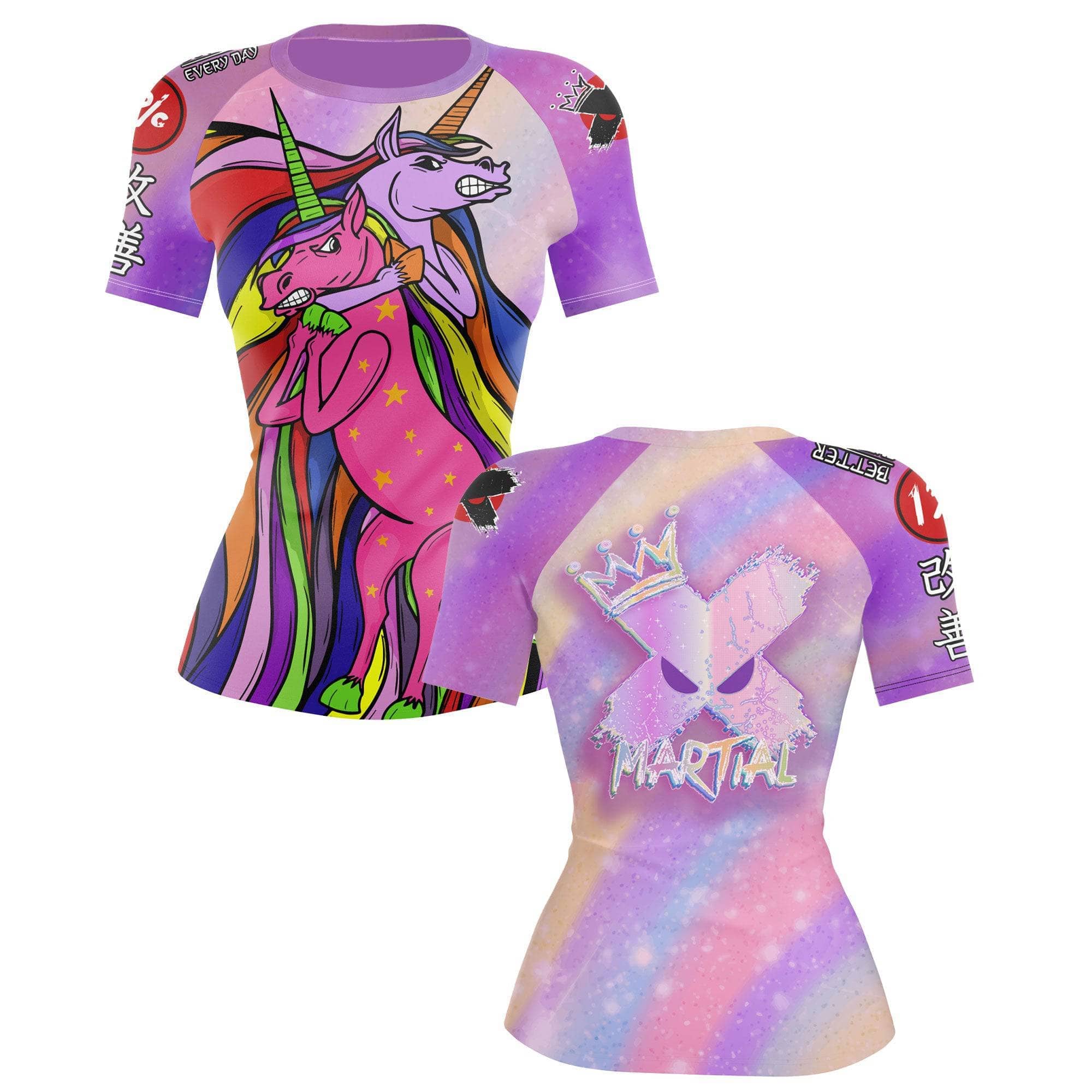 Unichoke Women's BJJ Rash Guard - XMARTIAL